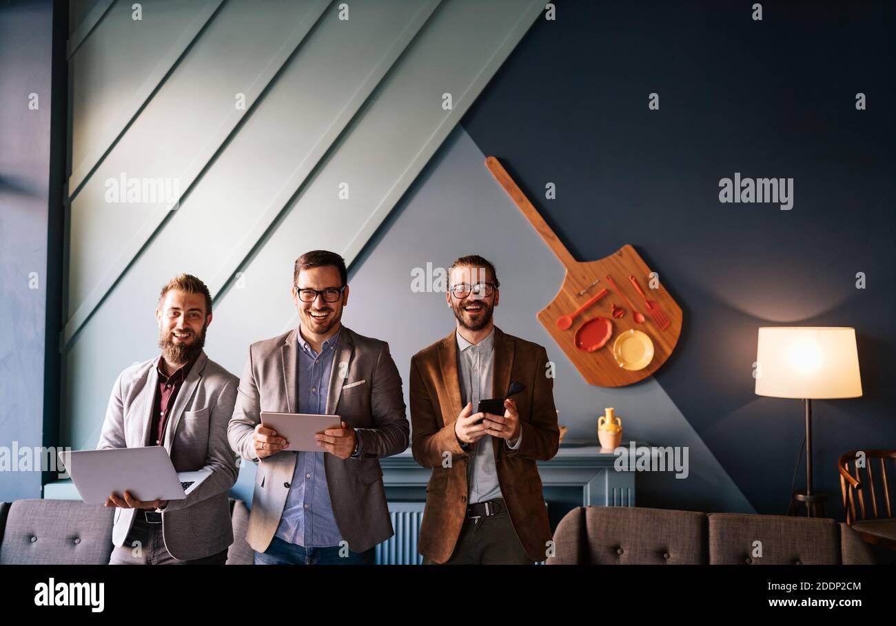 Technology network business teamwork friendship entrepreneur ...