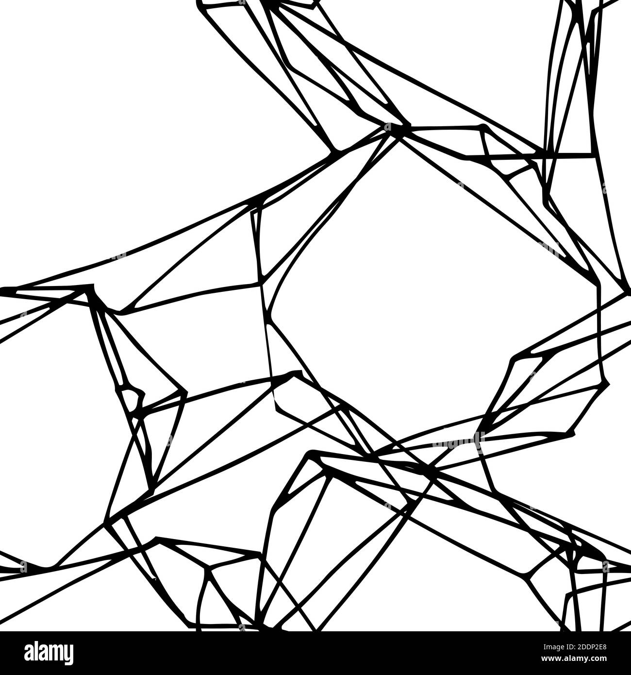 Abstract geometric shapes and lines pattern vector Stock Vector Image ...