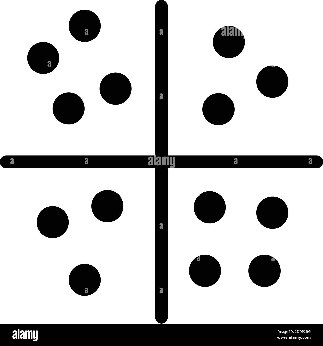 Quadrant vector vectors hi-res stock photography and images - Alamy