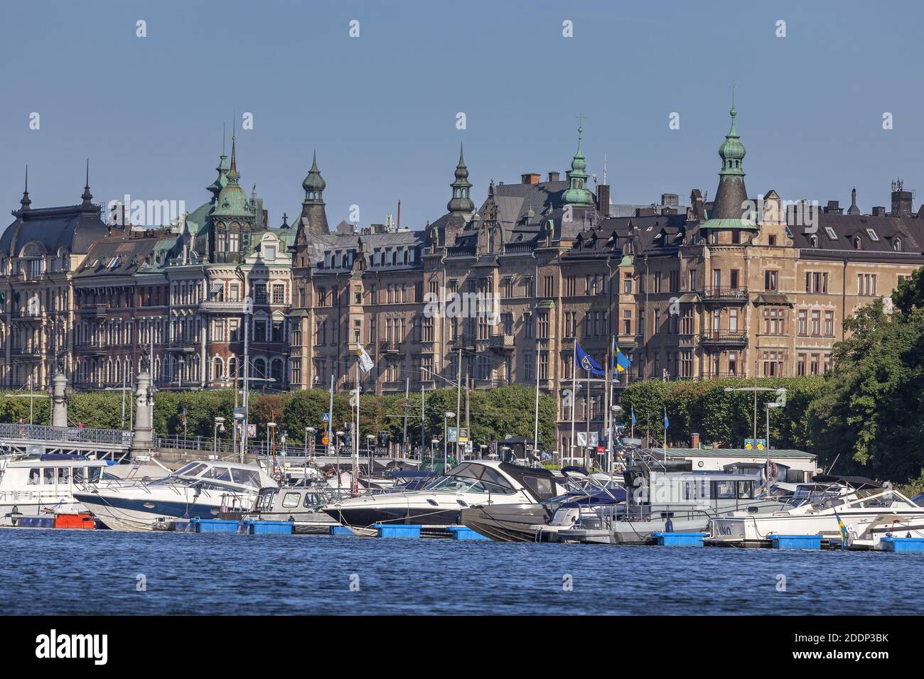 geography / travel, Sweden, Stockholm, Strandvaegen at the bay ...