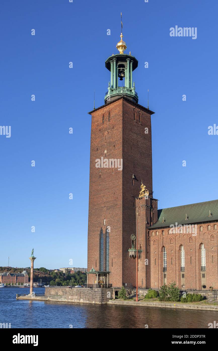Stadshuset stockholm tower hi-res stock photography and images - Alamy