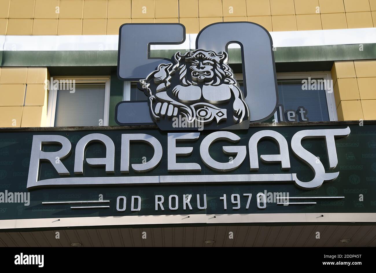 The Radegast Brewery, named after the mythical god Radegast, produced ...