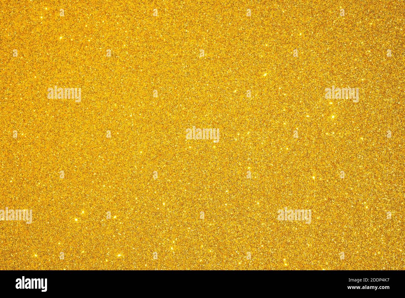 Trendy color Fortuna gold background with glitter and feather ...