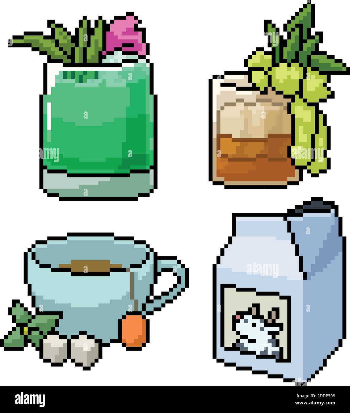 Drink bar Stock Vector Images - Alamy