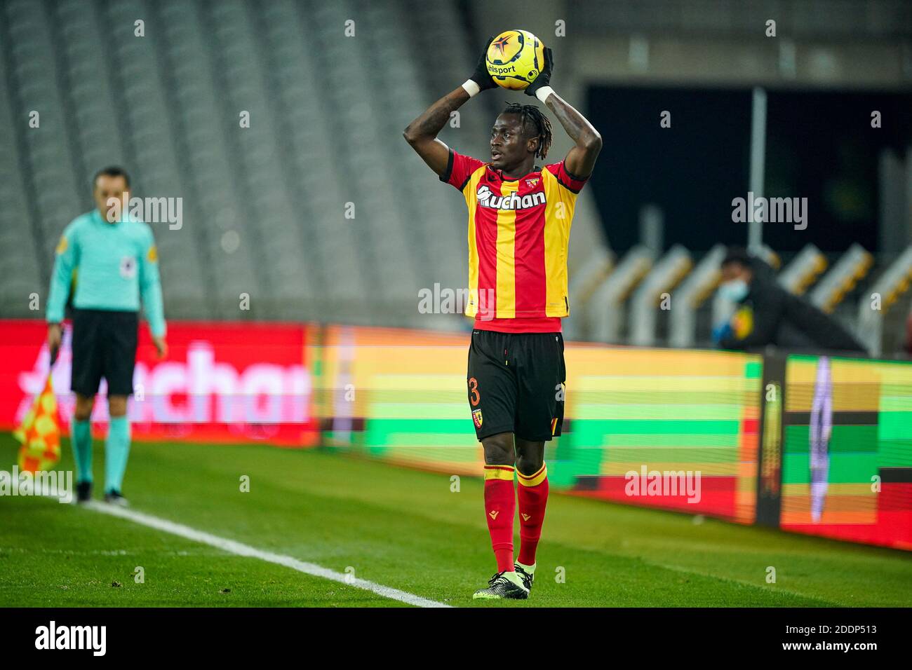 LENS, FRANCE - NOVEMBER 25: Renaud Emond of Nantes during the Ligue 1 ...
