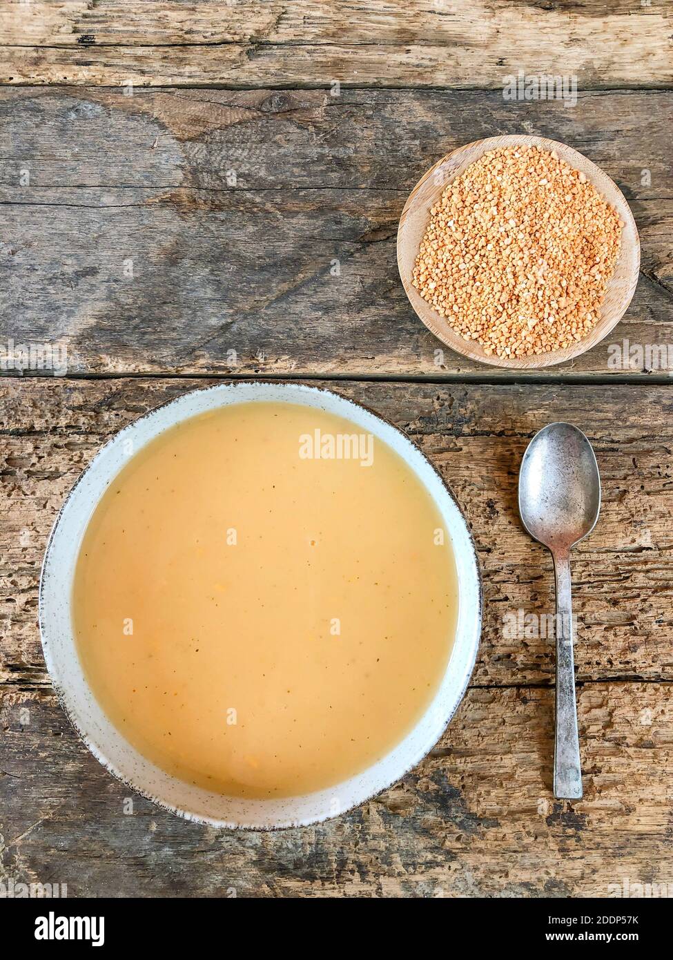 Tarhana soup is traditional Turkish cereal food consisting of flour ...