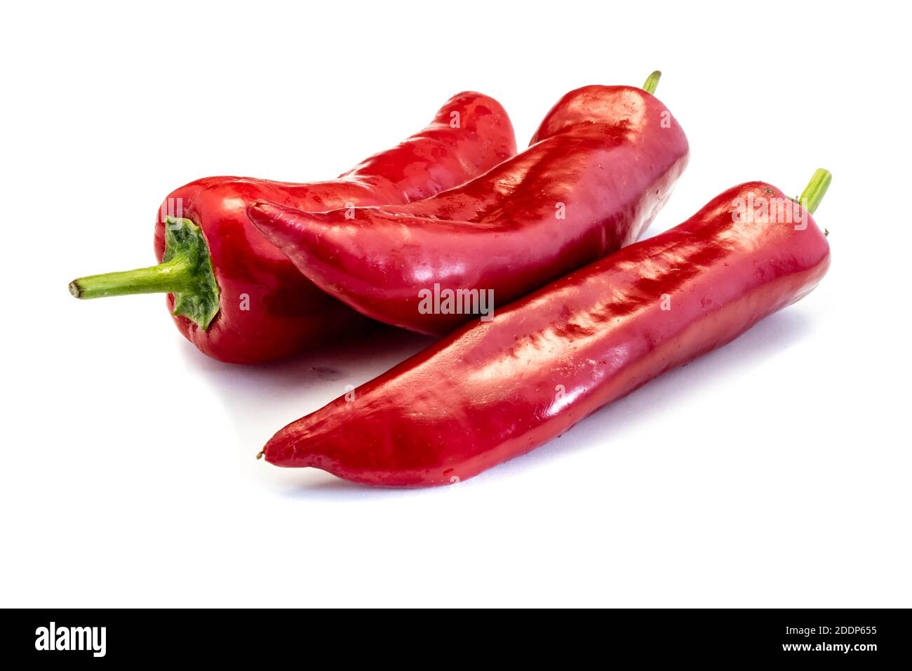 Pointed pepper isolated on white background Stock Photo - Alamy