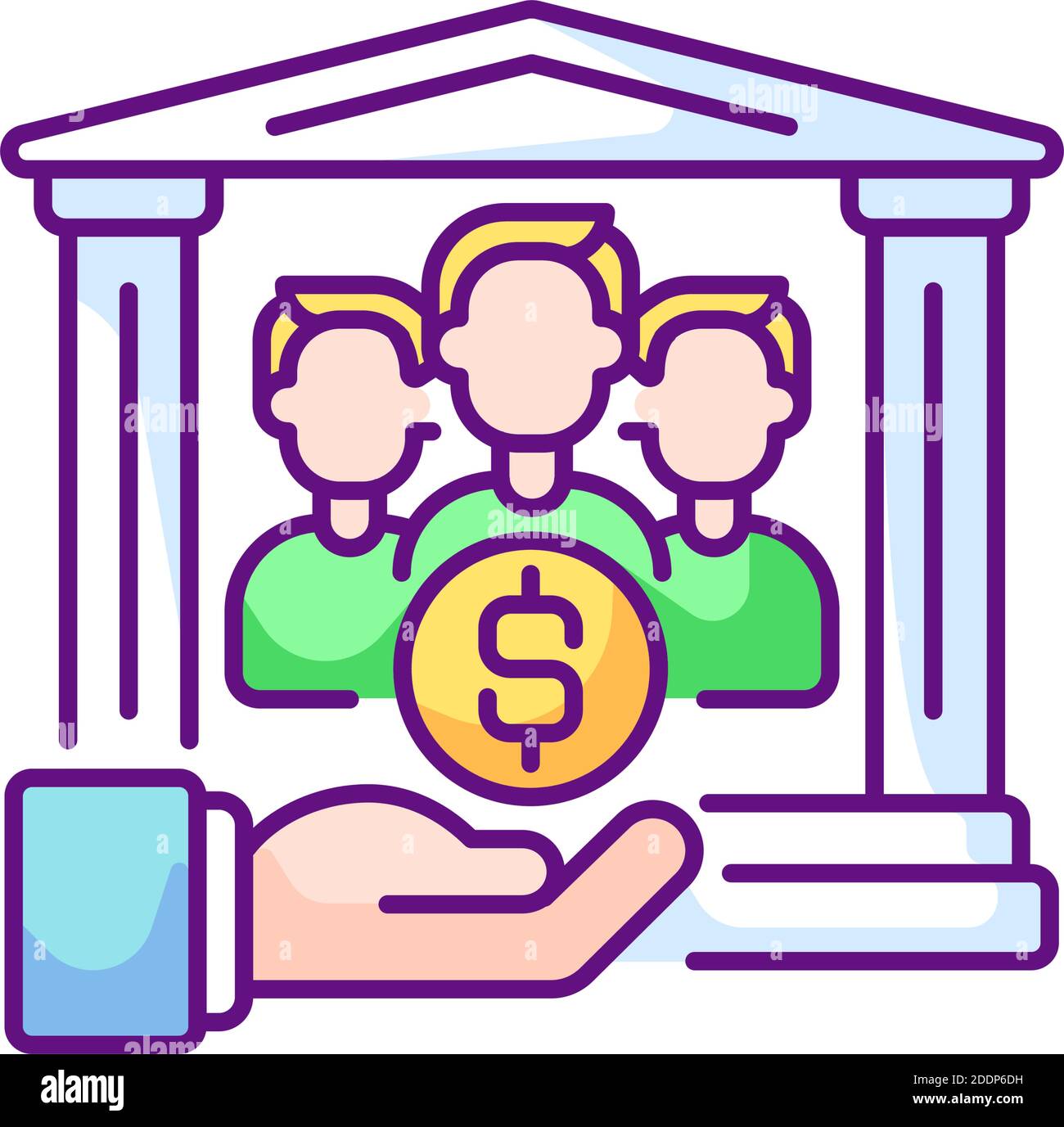 Institutional art Stock Vector Images - Alamy