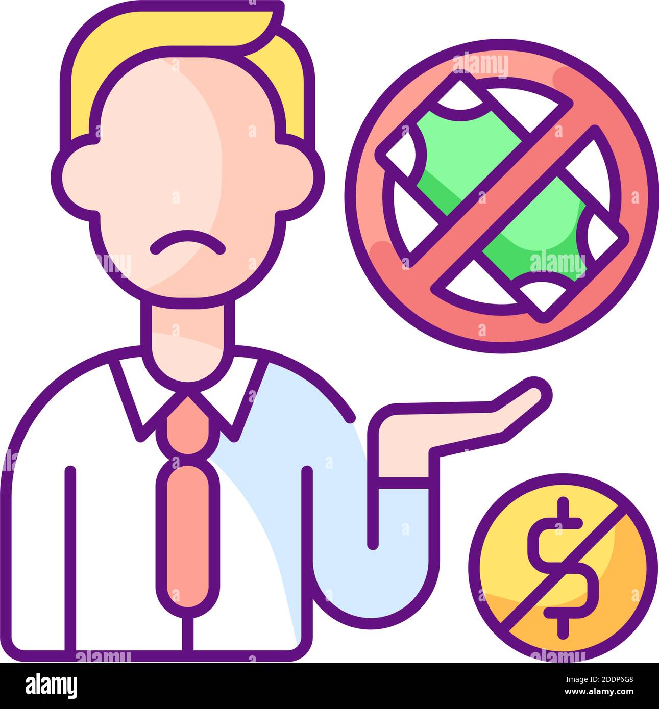 Donor exhaustion RGB color icon Stock Vector Image & Art - Alamy Donor exhaustion RGB color icon Stock Vector Image & Art - Alamy