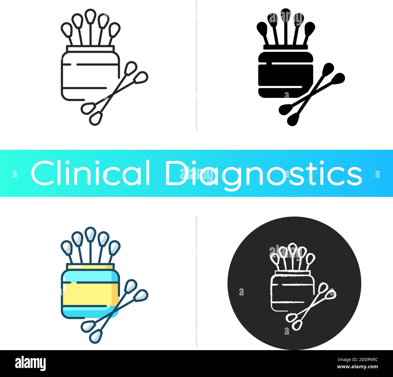 White cotton ear bud Stock Vector Images - Alamy