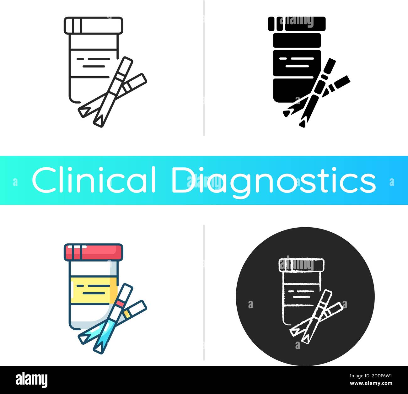 White test strip diagnosis hi-res stock photography and images - Alamy