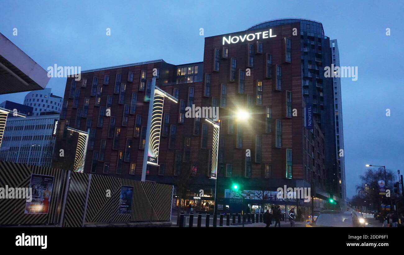 Novotel Hotel in Wembley Park, London, United Kingdom Stock Photo - Alamy