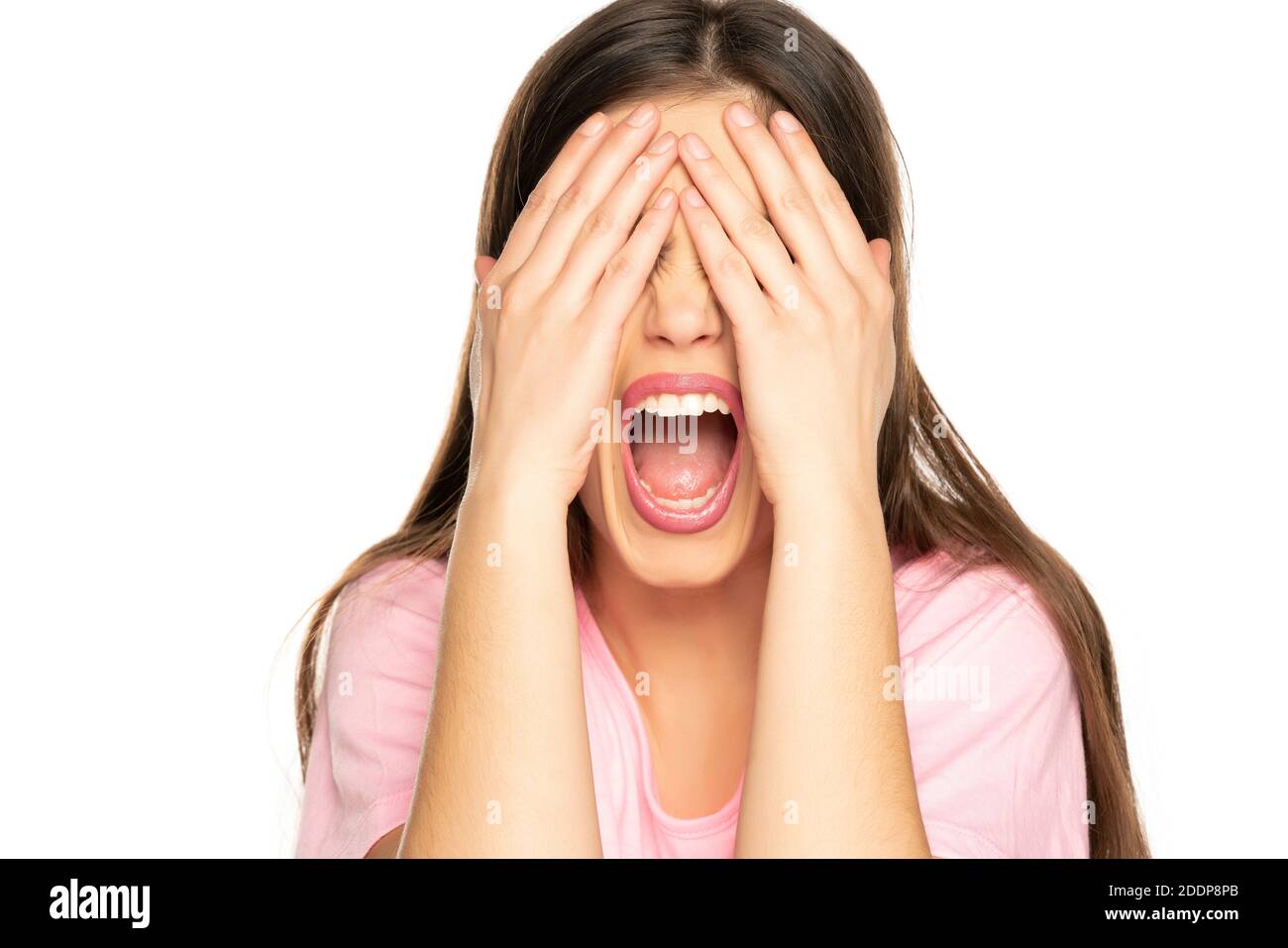 Emotions screaming hi-res stock photography and images - Alamy
