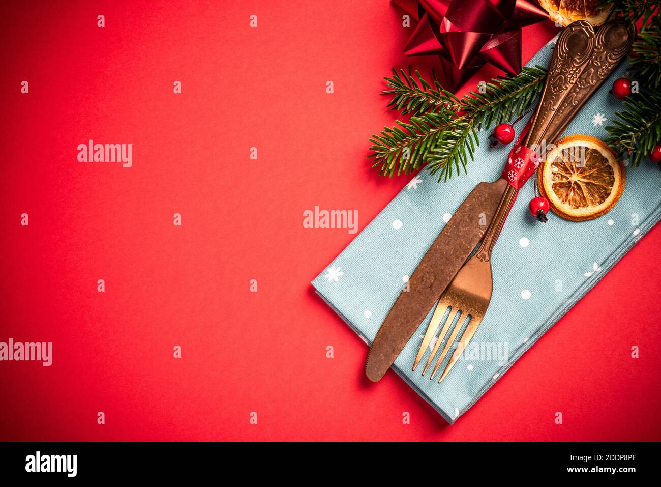 Festive Menu Border Background. Christmas Party Restaurant Stock Photo ...