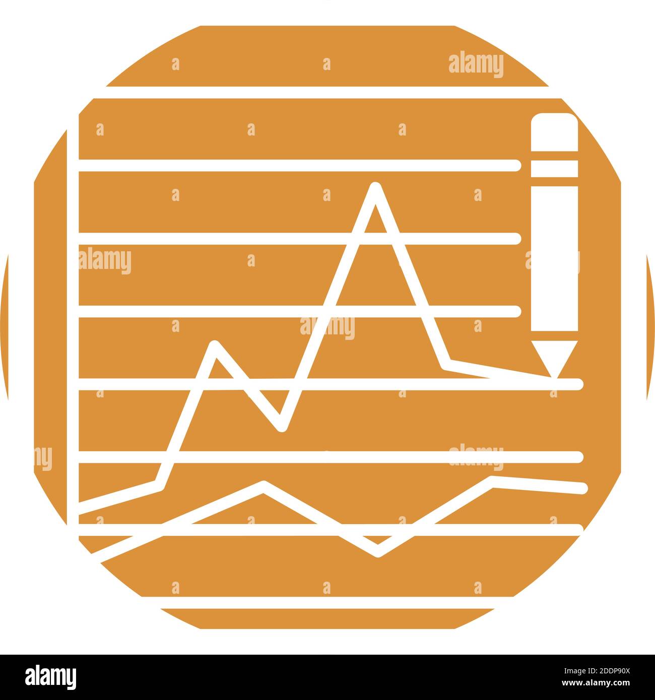 Graphing vector vectors Cut Out Stock Images & Pictures - Alamy