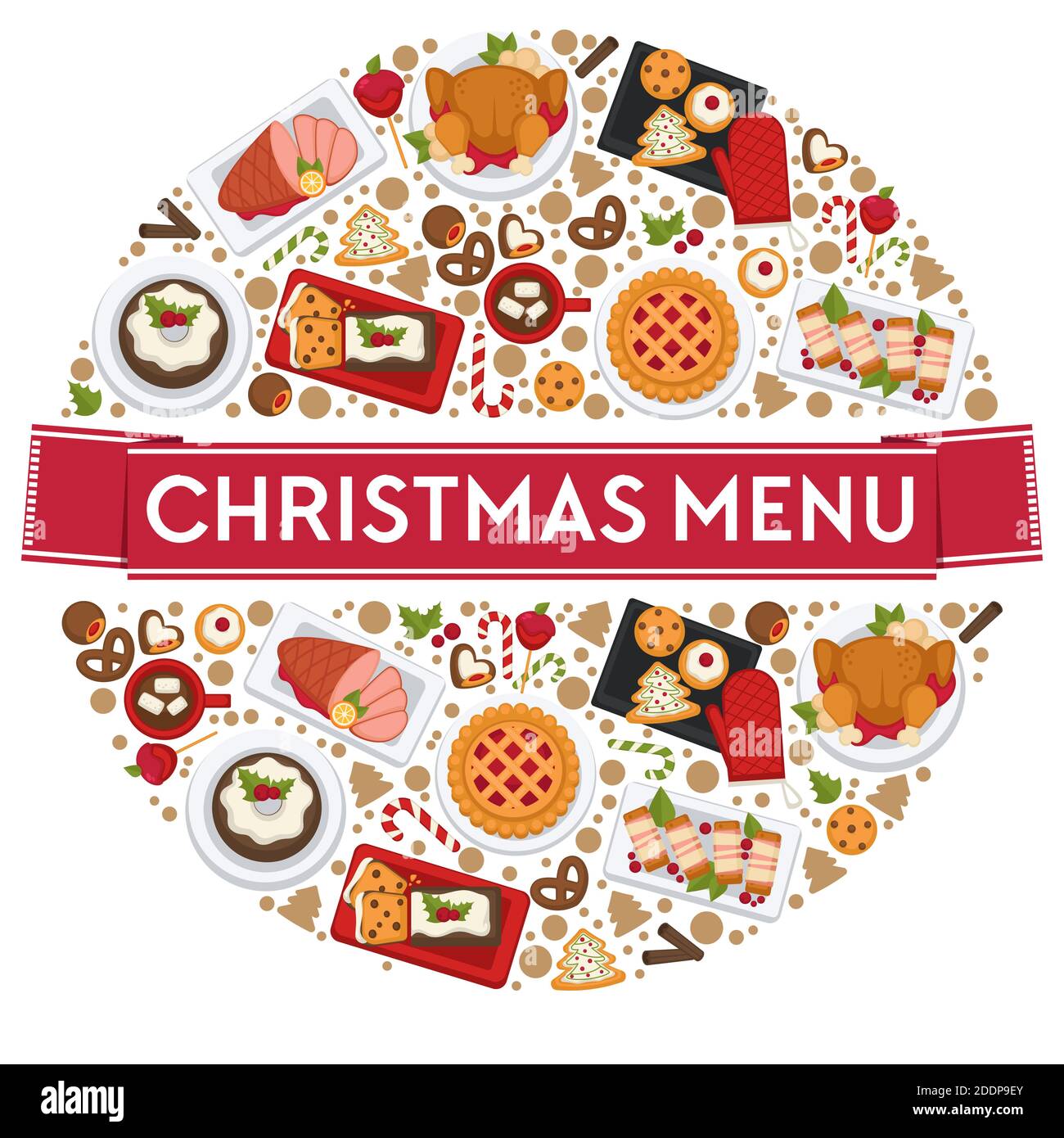 Marshmallow tart Stock Vector Images - Alamy