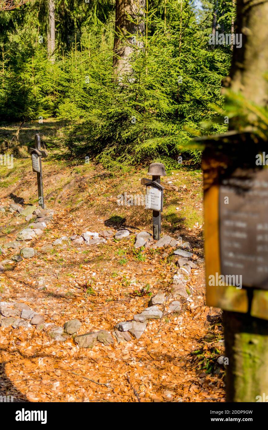 Hiking in different places through the Thuringian Forest - Thüringer ...