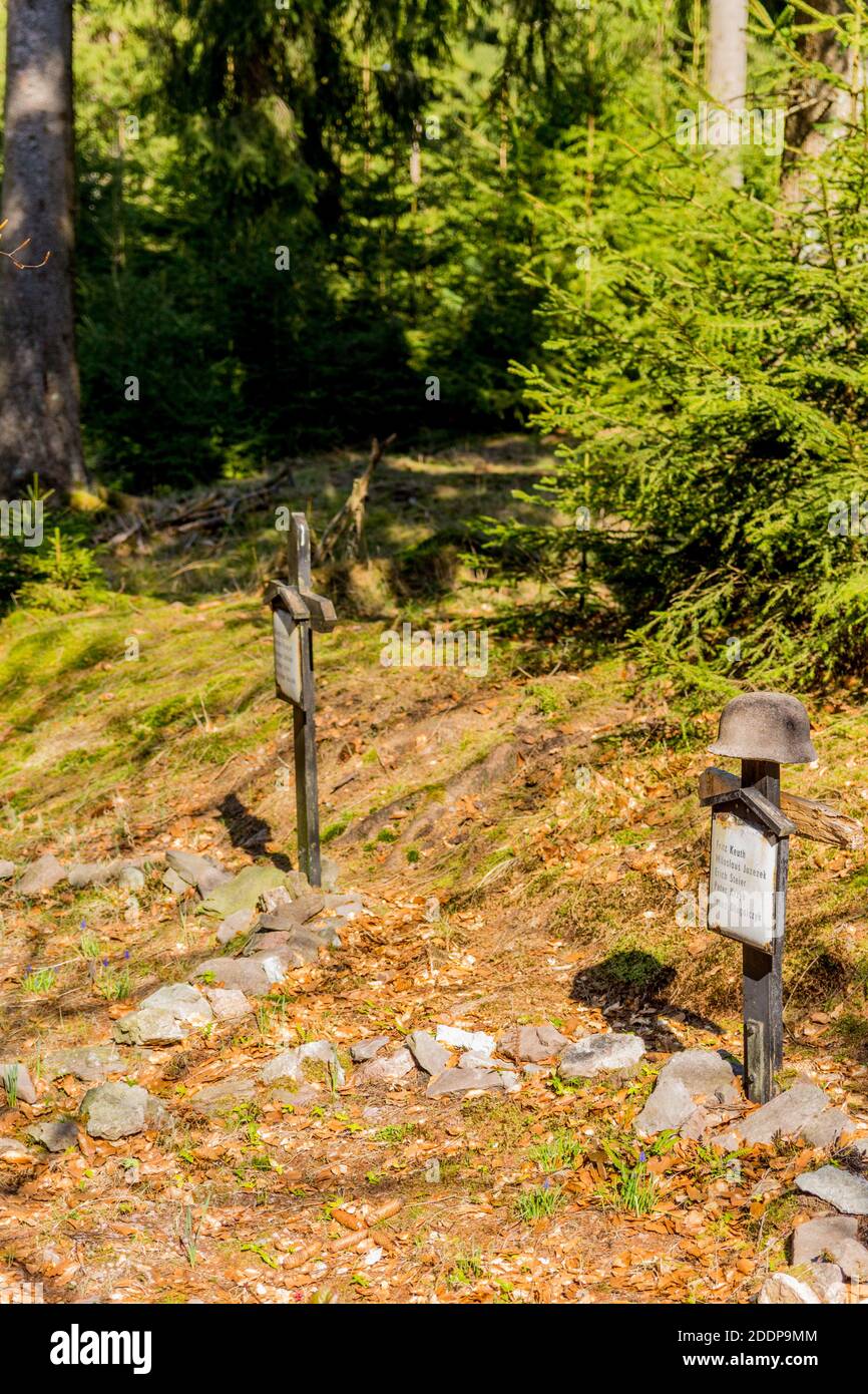 Hiking in different places through the Thuringian Forest - Thüringer ...