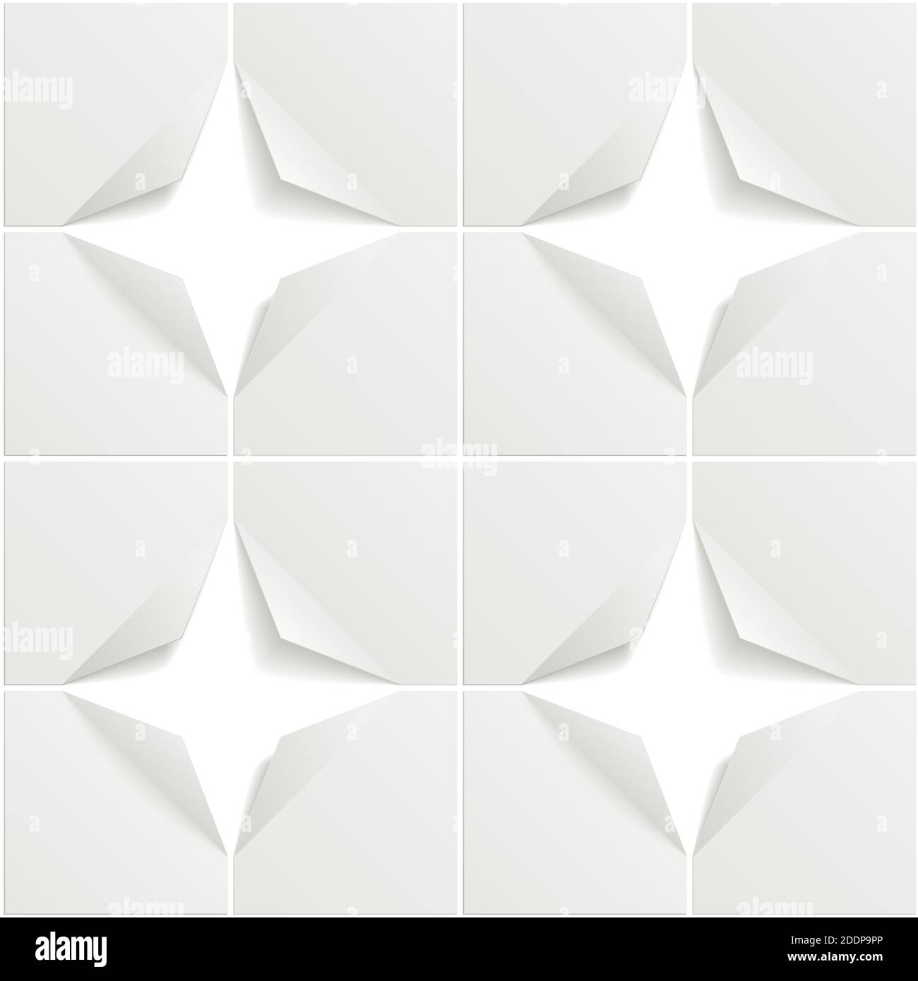 Vector seamless pattern. Abstract texture that simulates the cut out ...