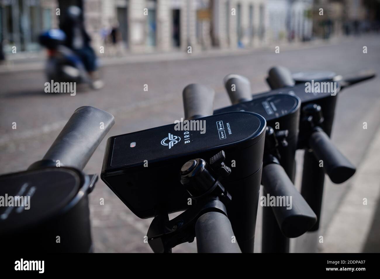 Rental scooter hi-res stock photography and images - Alamy