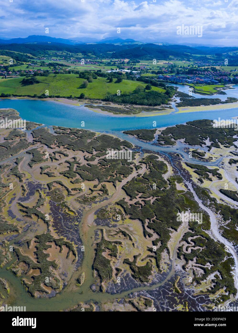 Marisma tidal marsh tidal wetland hi-res stock photography and images ...