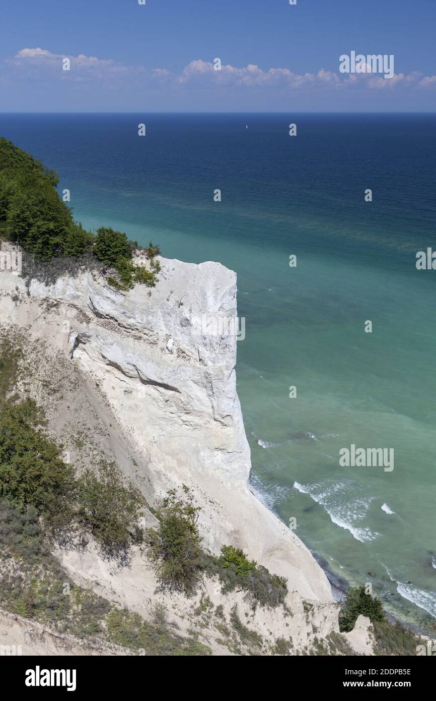 geography / travel, Denmark, Zealand, isle Mon, chalk cliff near Cliffs ...