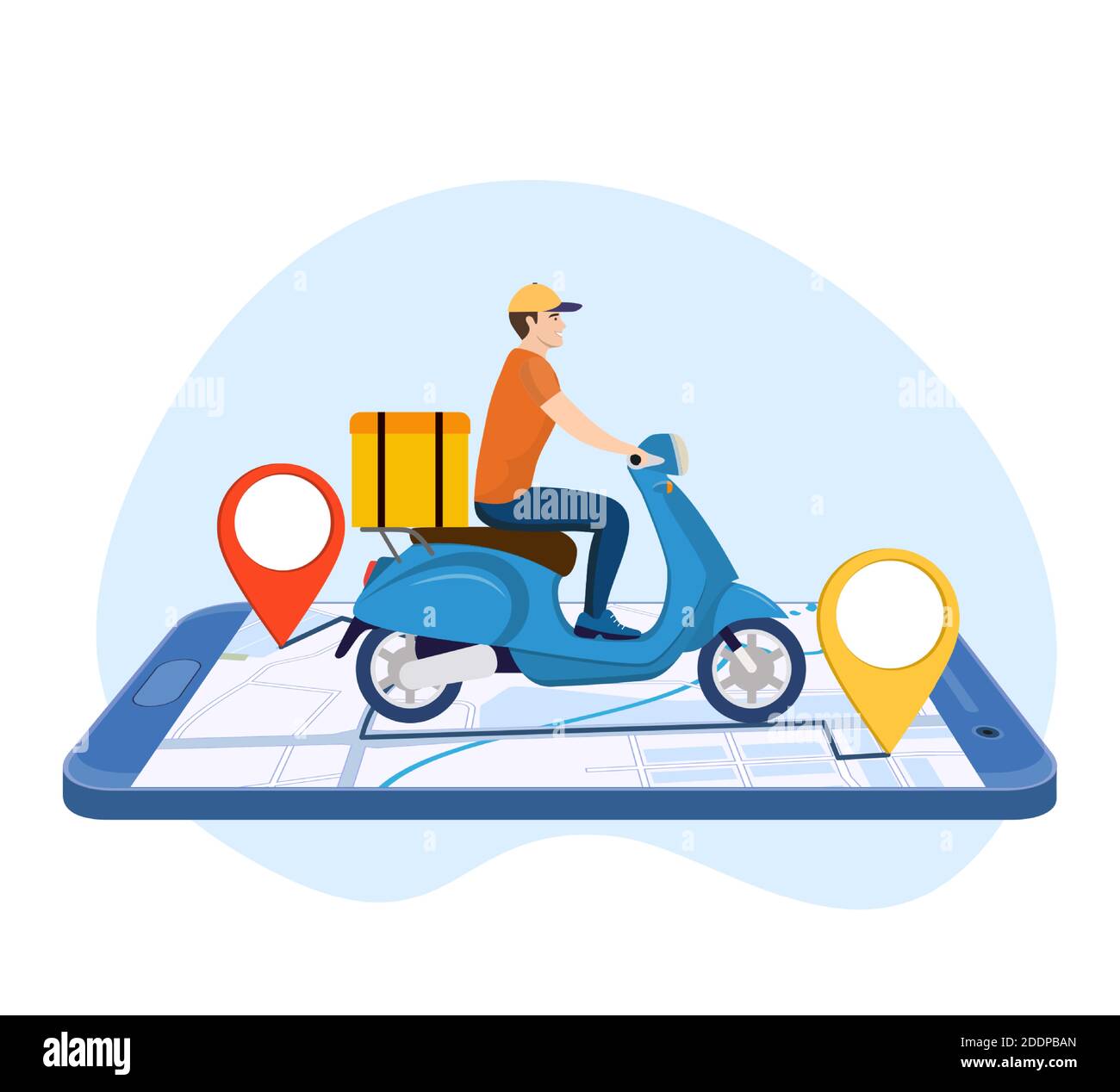 Online delivery service concept Stock Vector Image & Art - Alamy