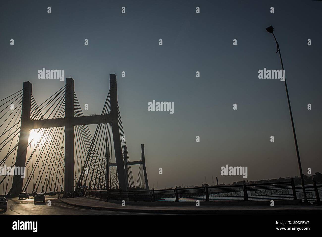 Cable Stayed Bridge Stock Photo - Alamy