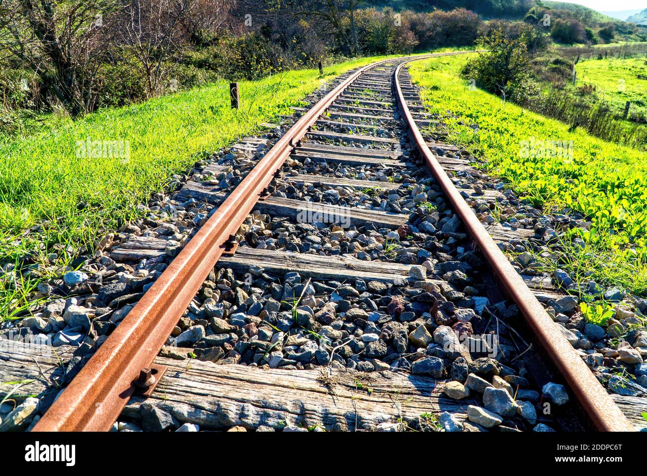 Disused railway tracks hi-res stock photography and images - Alamy