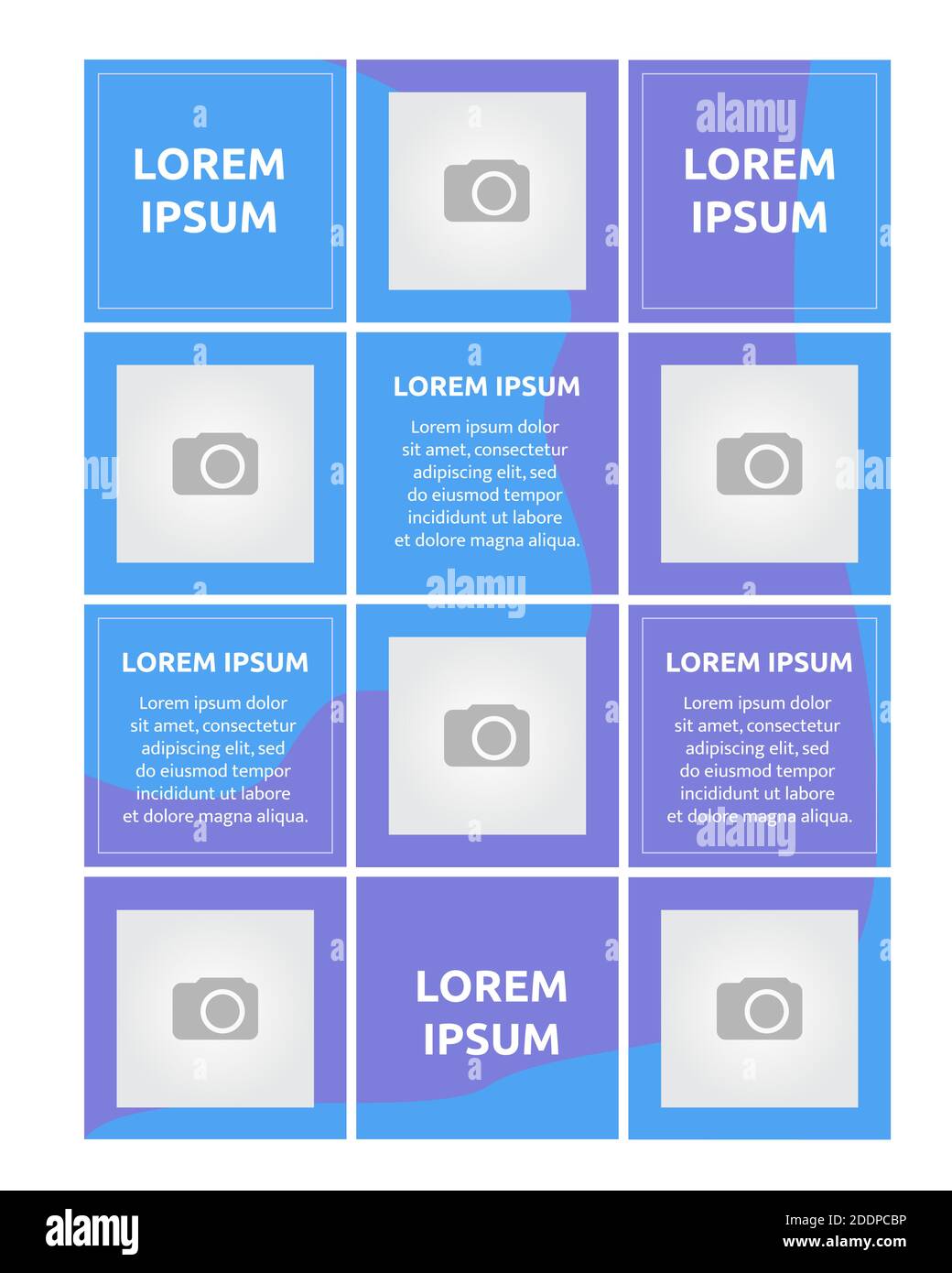 Social media corporate post Cut Out Stock Images & Pictures - Alamy