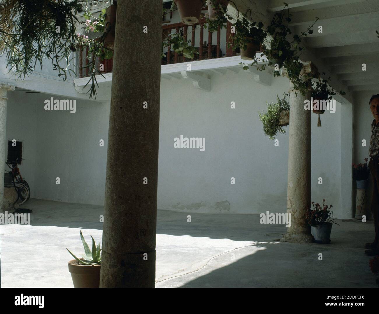 PATIO DE UNA CASA PARTICULAR. Location: CASA PARTICULAR. EL TOBOSO ...