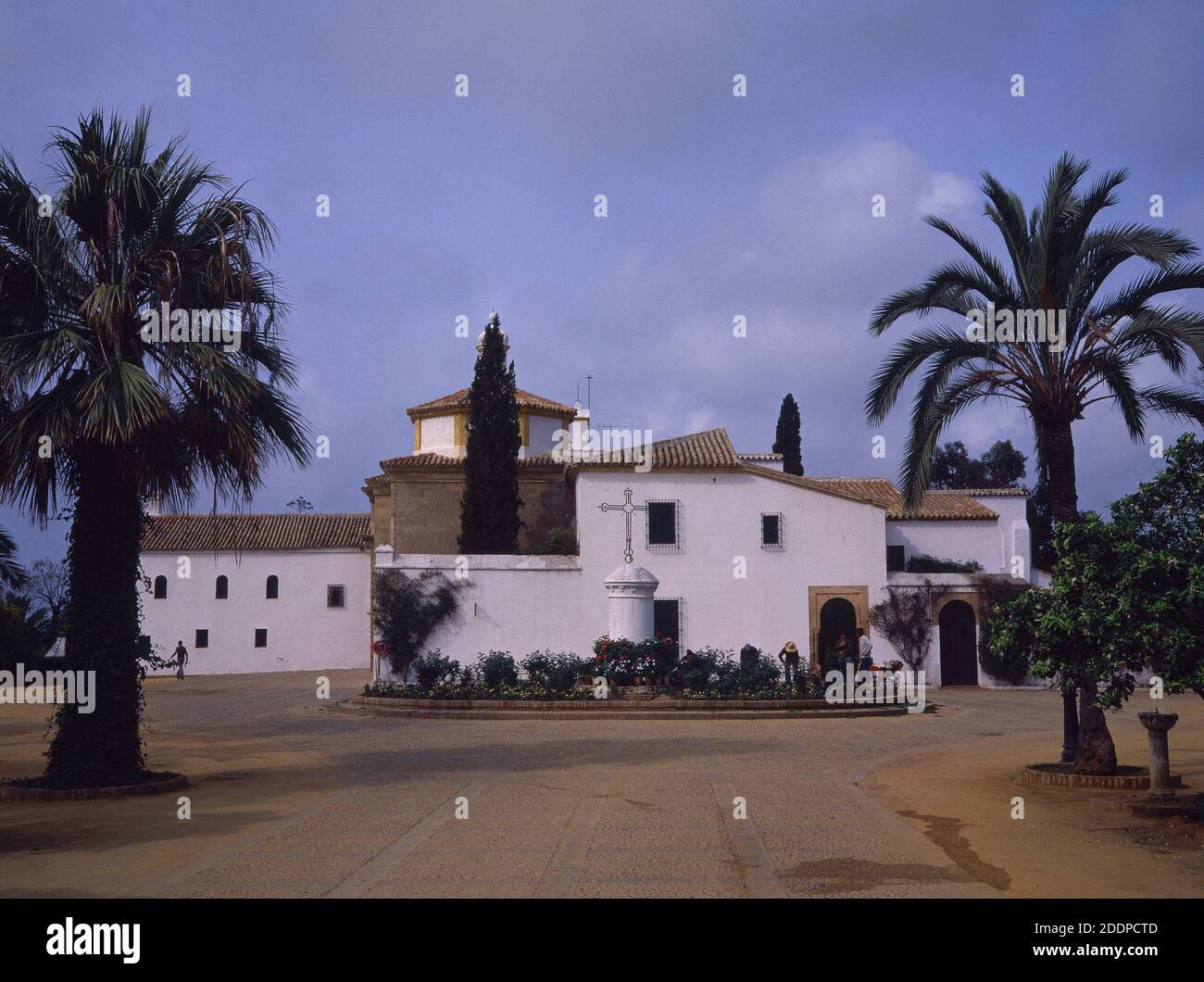 FACHADA PRINCIPAL DEL MONASTERIO DE LA RABIDA - SIGLO XV. Location ...