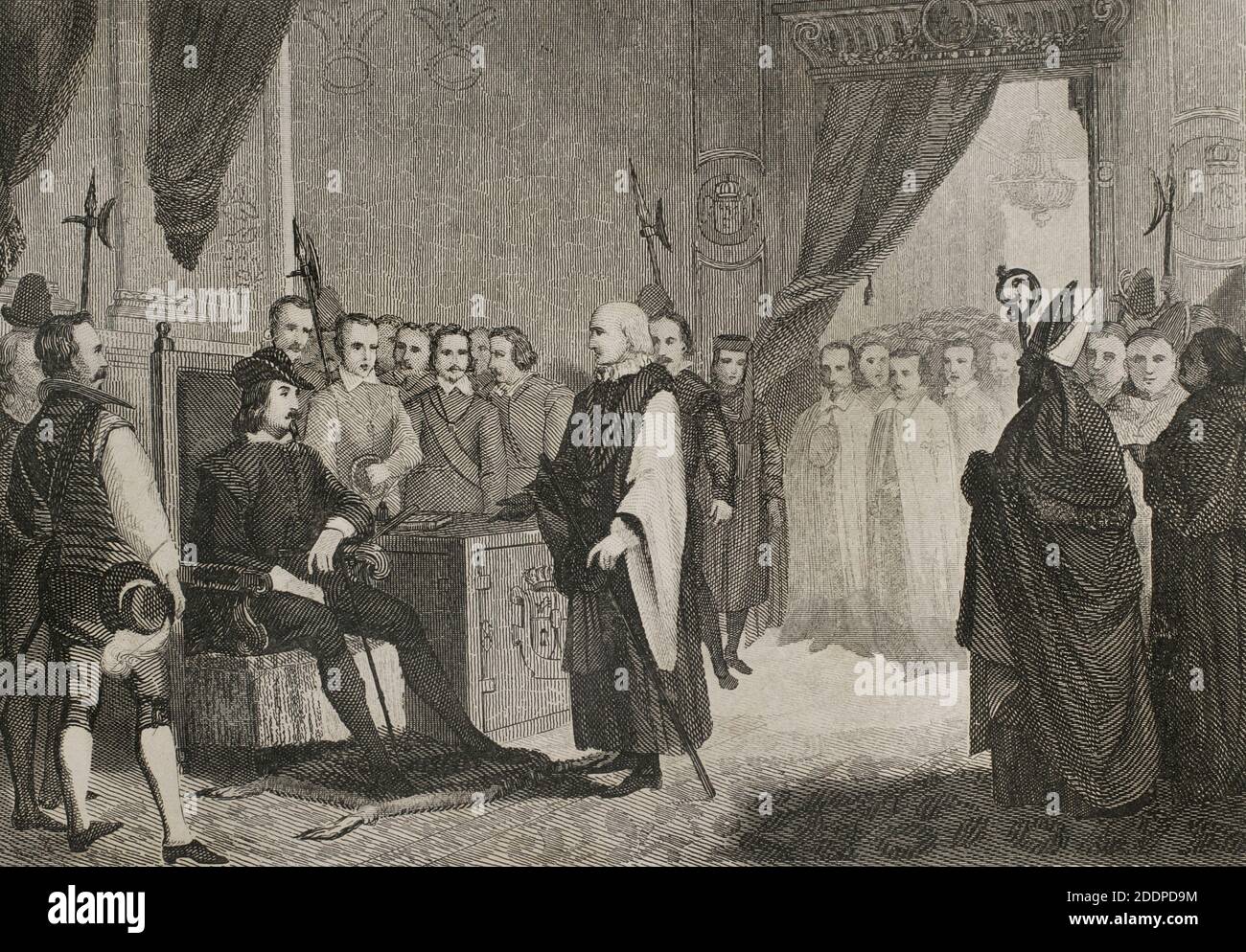 Corte rey felipe iv de españa hi-res stock photography and images - Alamy