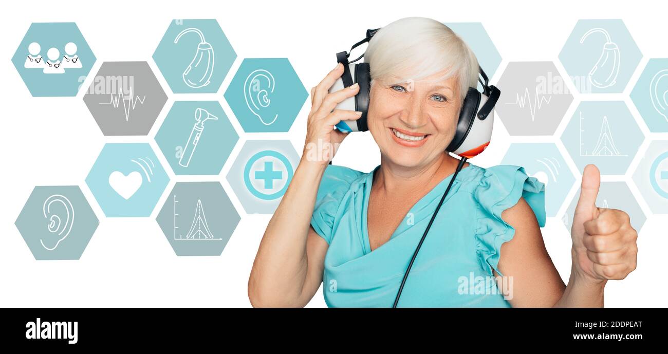 Ear logos hi-res stock photography and images - Alamy