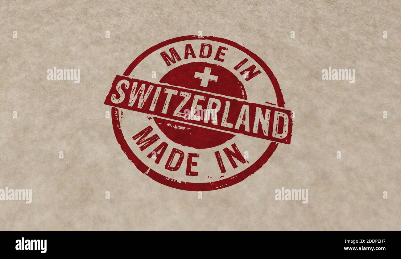 Switzerland stamp hi-res stock photography and images - Alamy