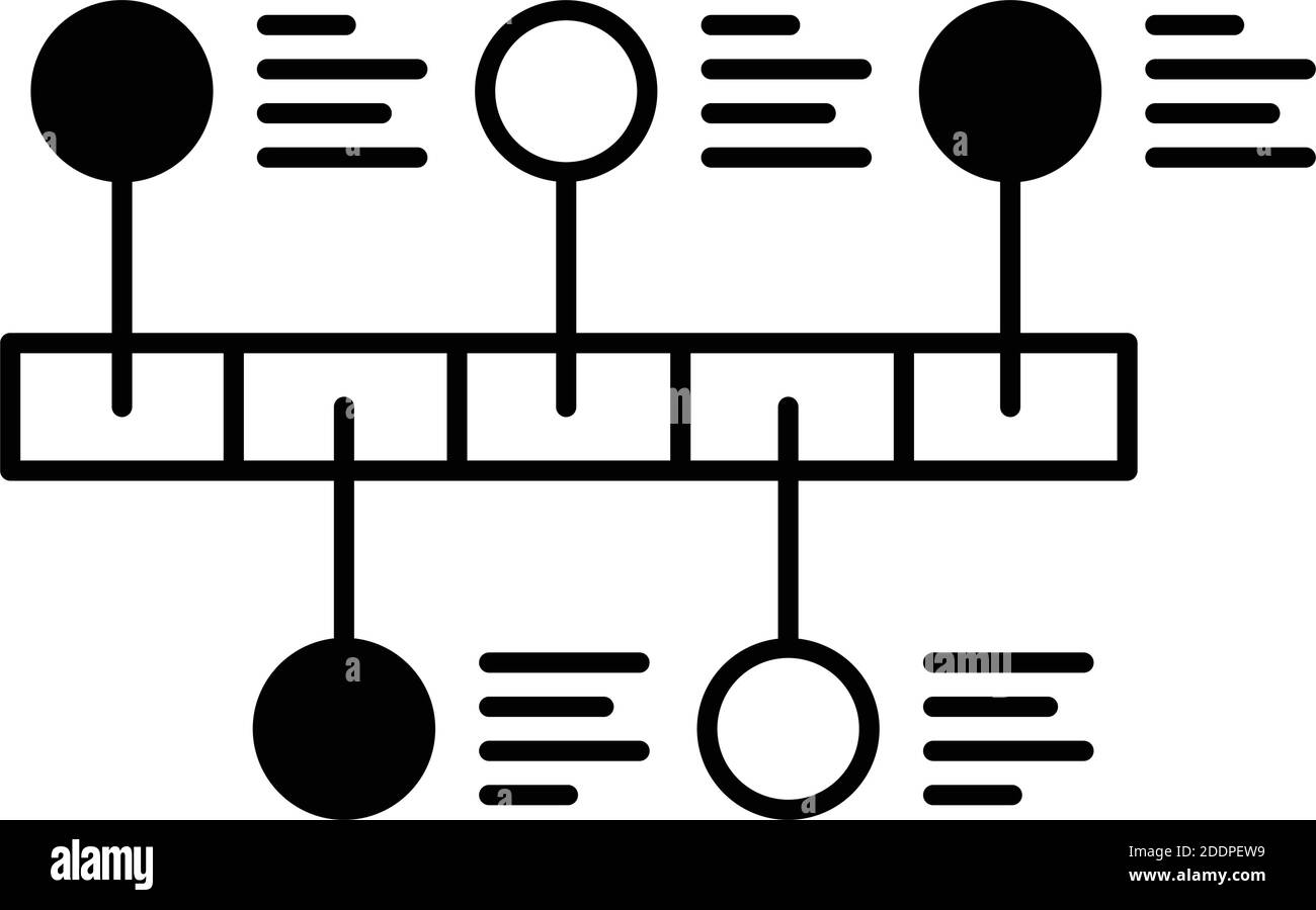 The timeline Black and White Stock Photos & Images - Alamy