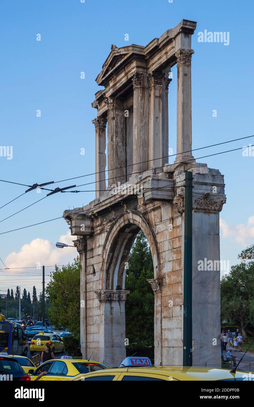 Greece arch arches archway hi-res stock photography and images - Alamy