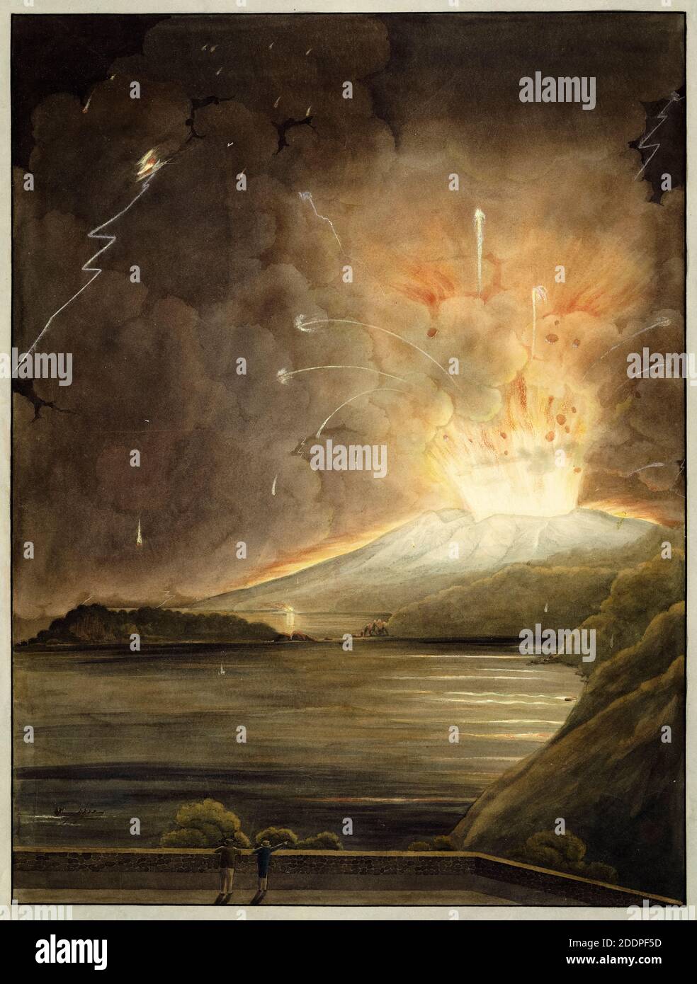 Volcano before eruption hi-res stock photography and images - Alamy