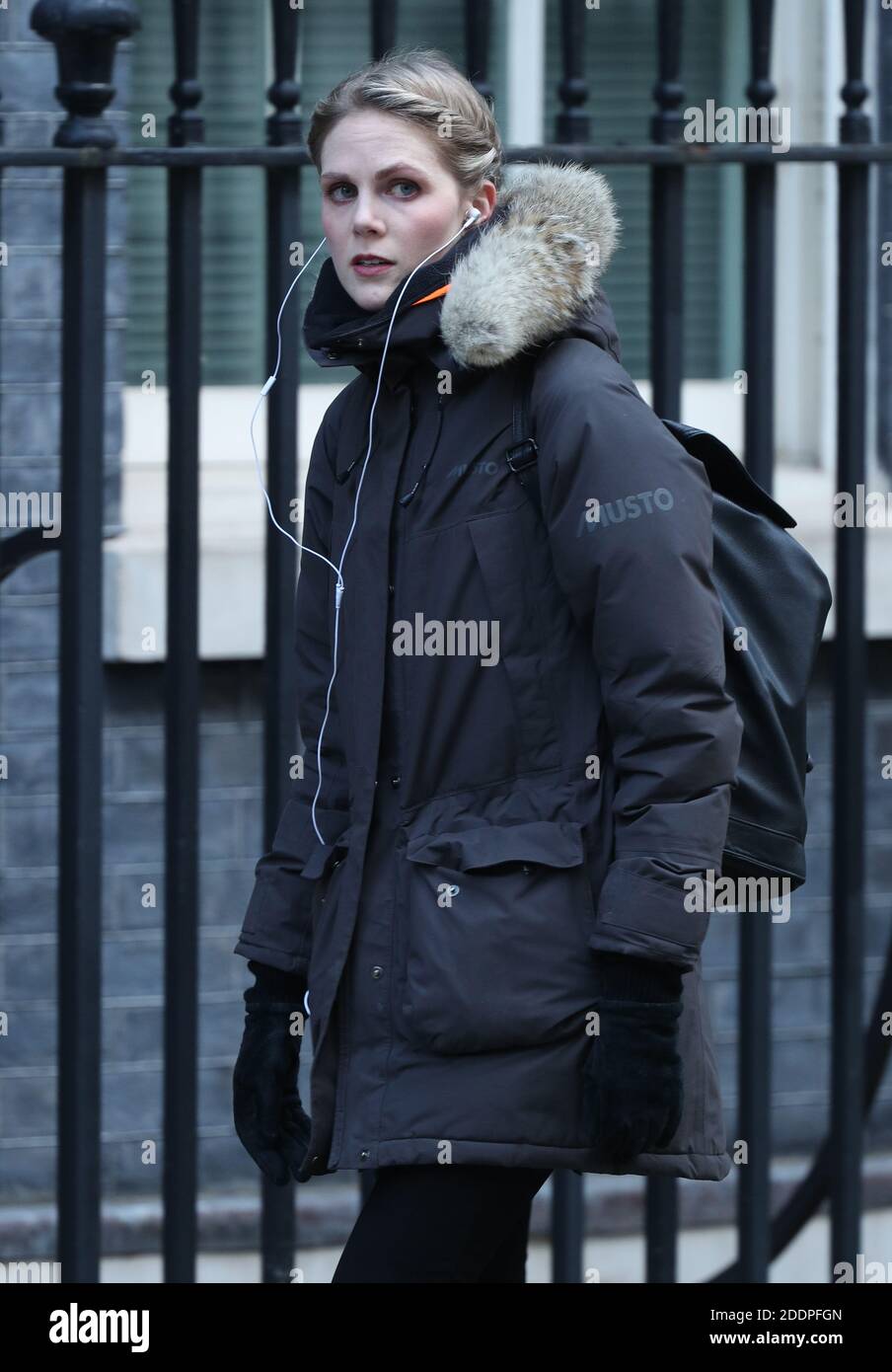 UK Government Adviser Cleo Watson arrives in Downing Street, London in ...