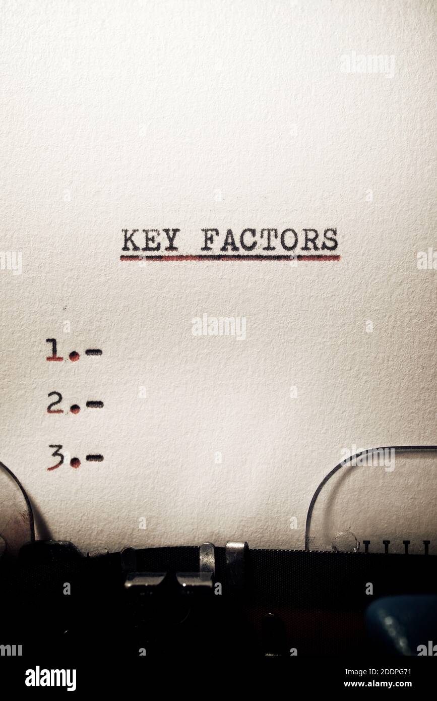 Key success factors hi-res stock photography and images - Alamy