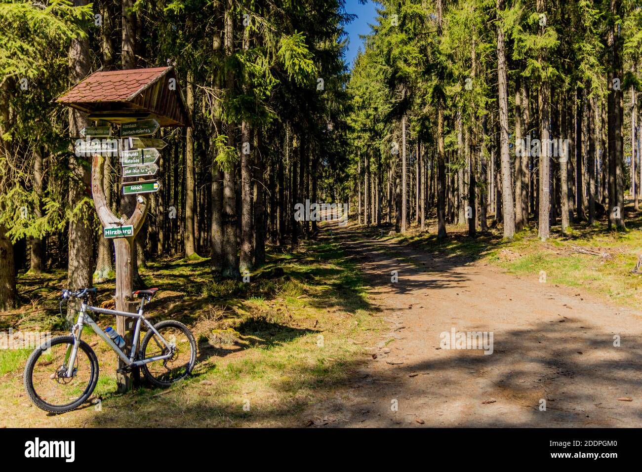 Hiking in different places through the Thuringian Forest - Thüringer ...