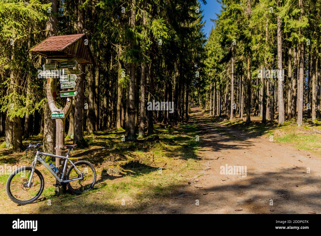 Hiking in different places through the Thuringian Forest - Thüringer ...