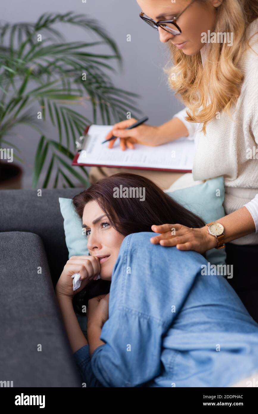 Counselor crying hi-res stock photography and images - Alamy
