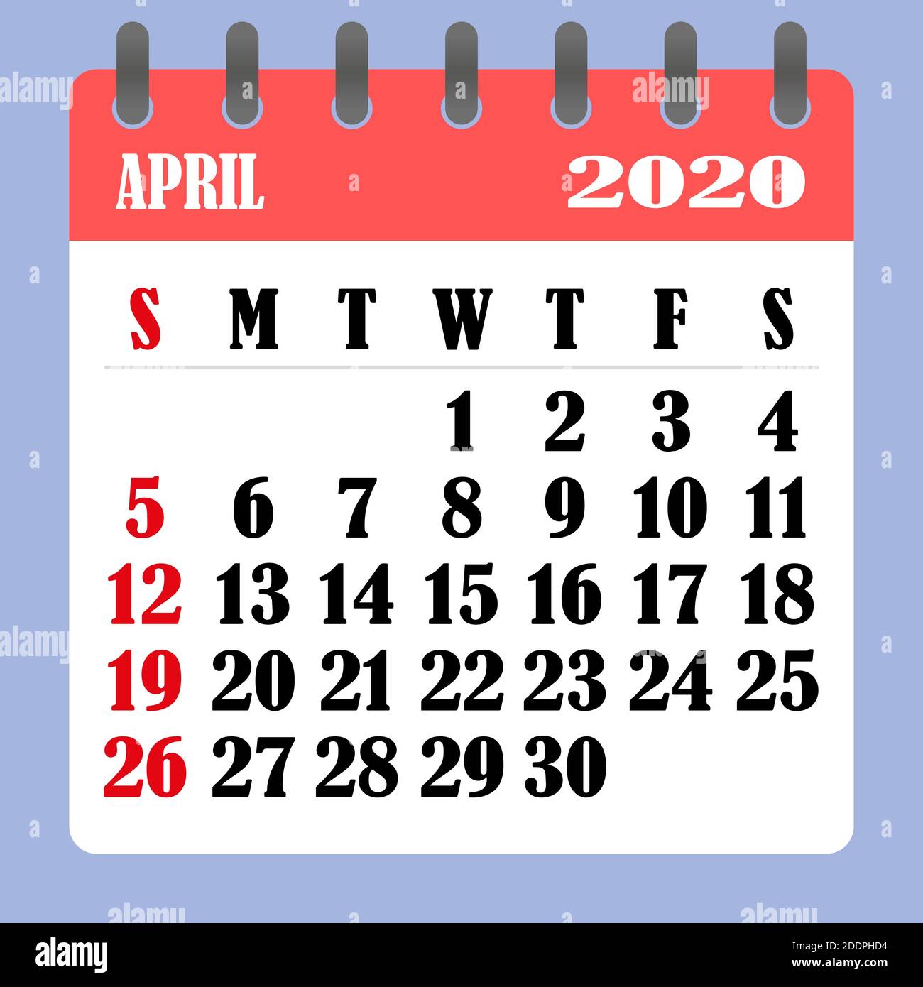 Planner Calendar Clipart Months