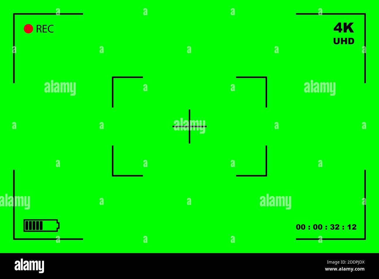 Green screen, chromakey background. Blank green background with VFX ...