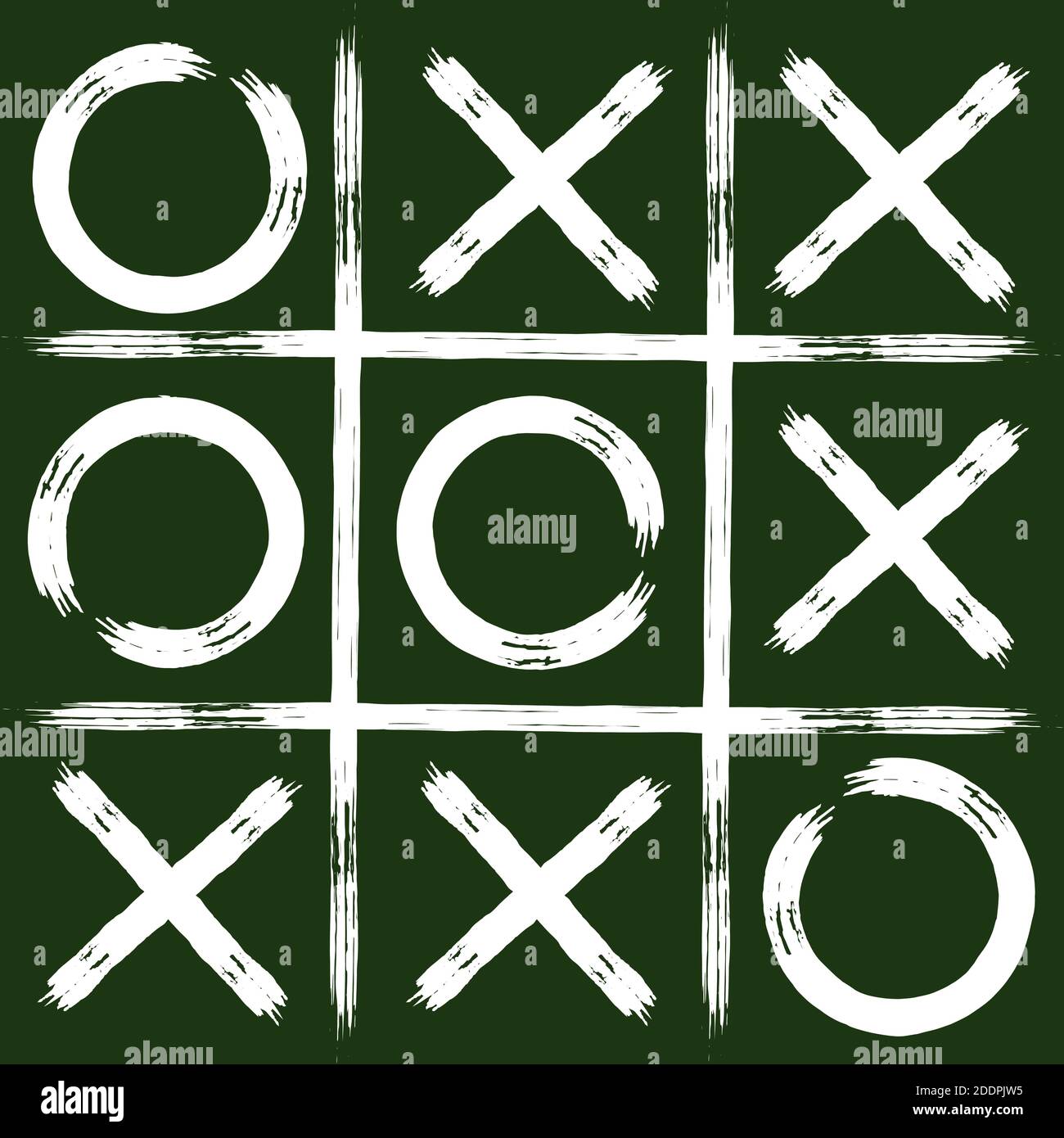 Game Tic tac toe. Tic-tac-toe in grunge style. Board game icon and crosses board game isolated ...