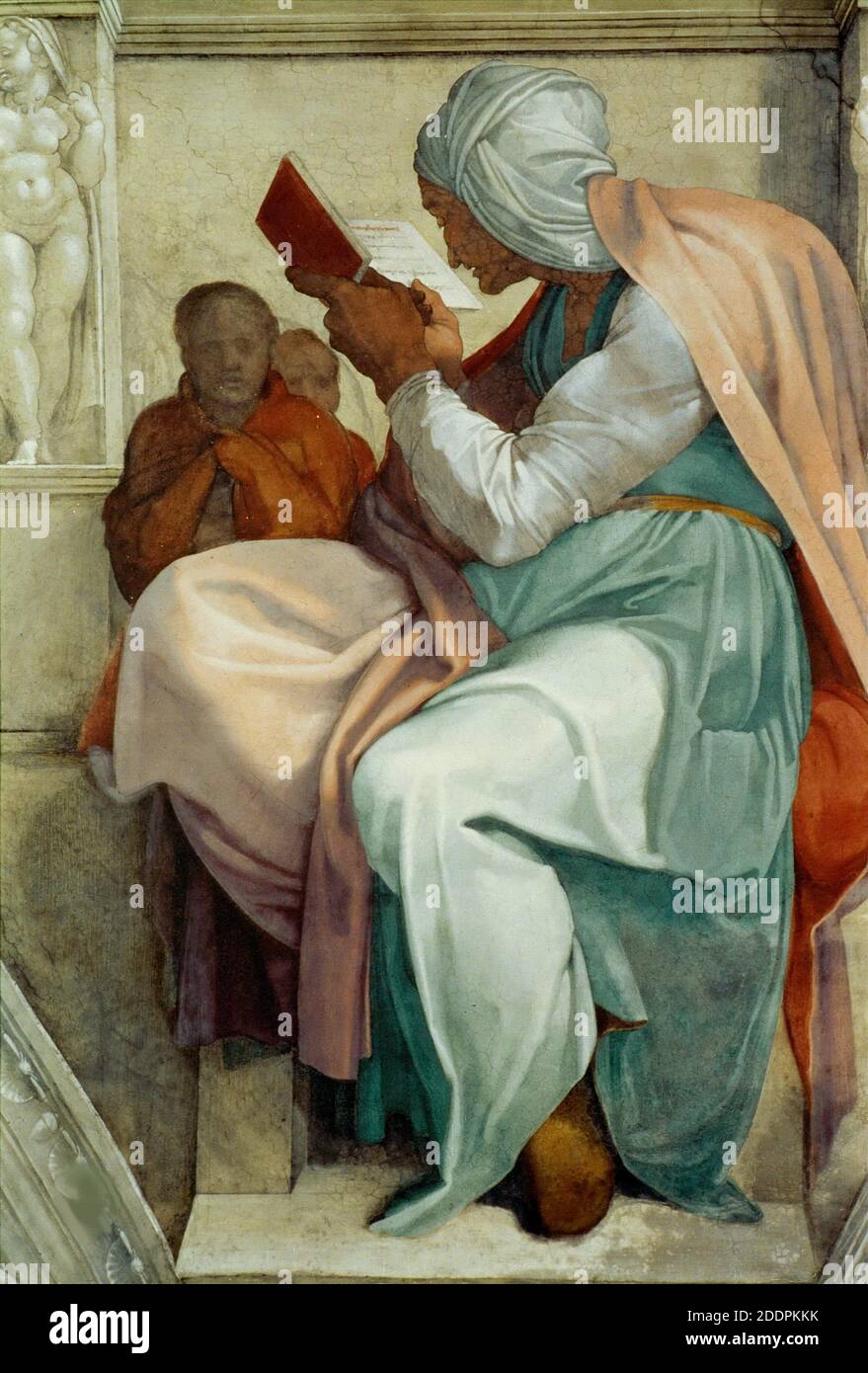 Sibyl michelangelo hi-res stock photography and images - Alamy