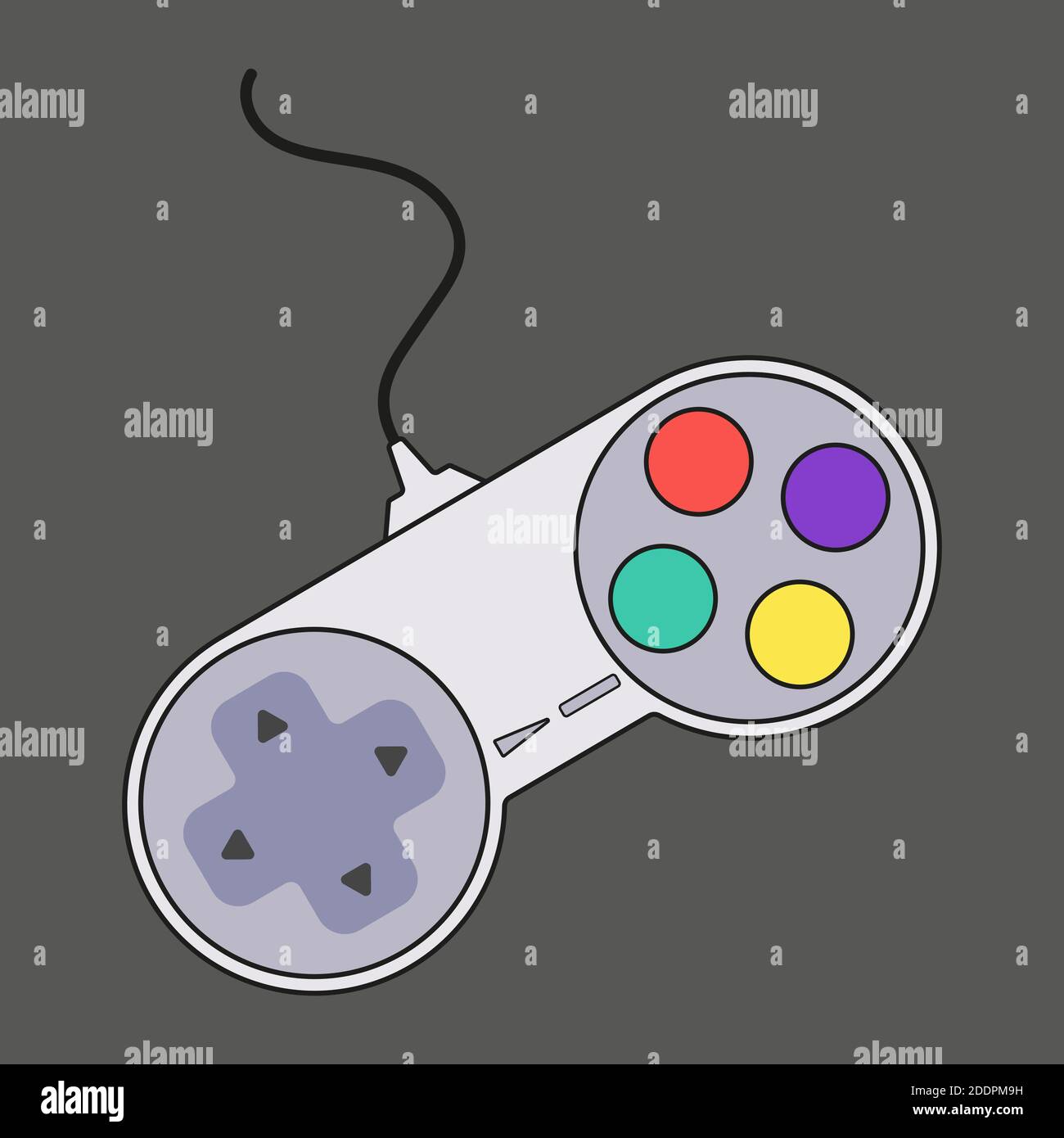 Joystick icon Stock Vector Images - Alamy