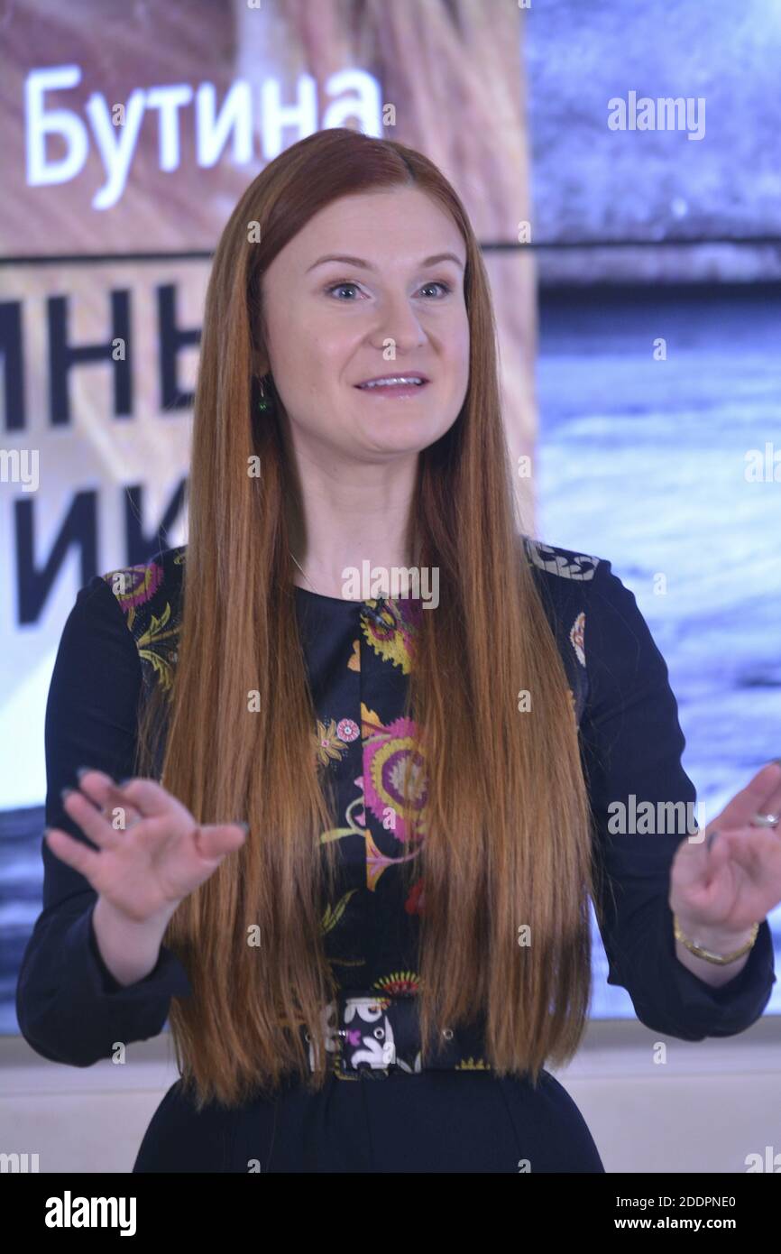Presentation of Maria Butina's book Prison Diary. Public Chamber of the ...