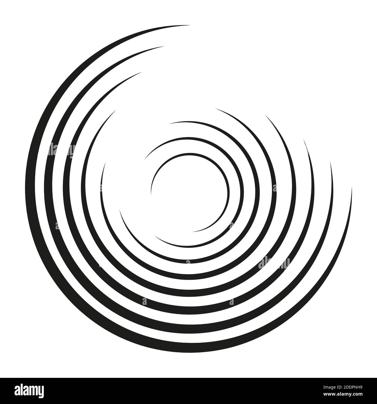 Abstract geometric circular radial icon and symbol vector vectors hi ...